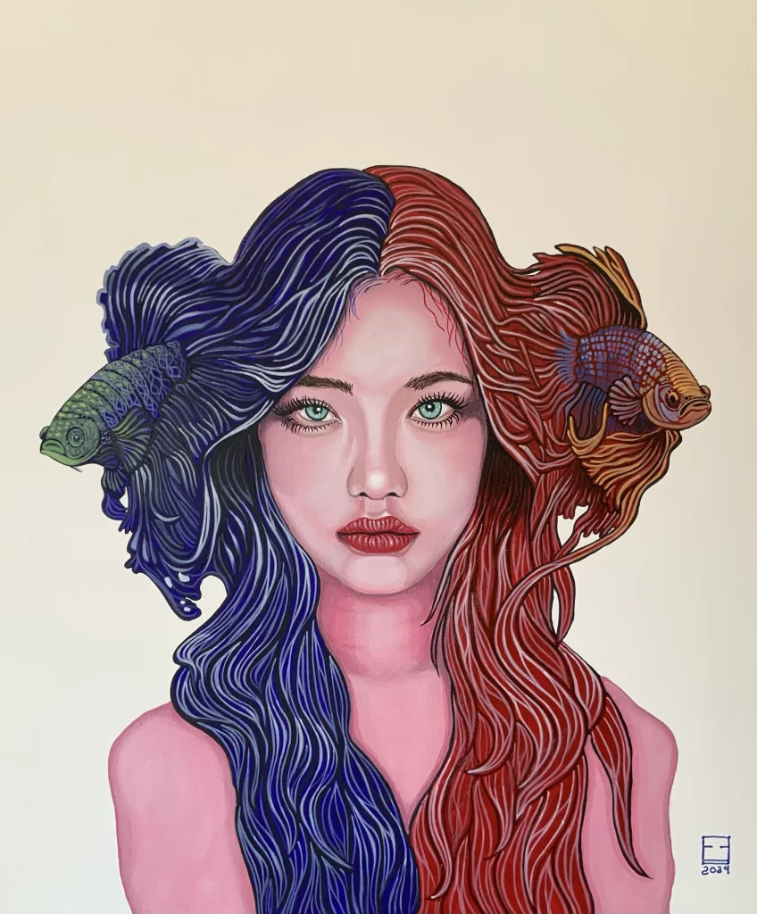 La ninfa que pensaba en peces. - Gallery ArtBA
